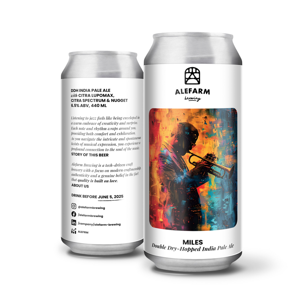Miles (DDH IPA) – Alefarm Brewing