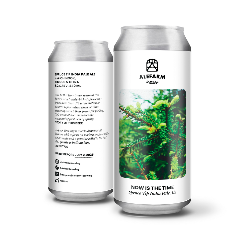 Now Is The Time (Spruce Tip IPA) – Alefarm Brewing